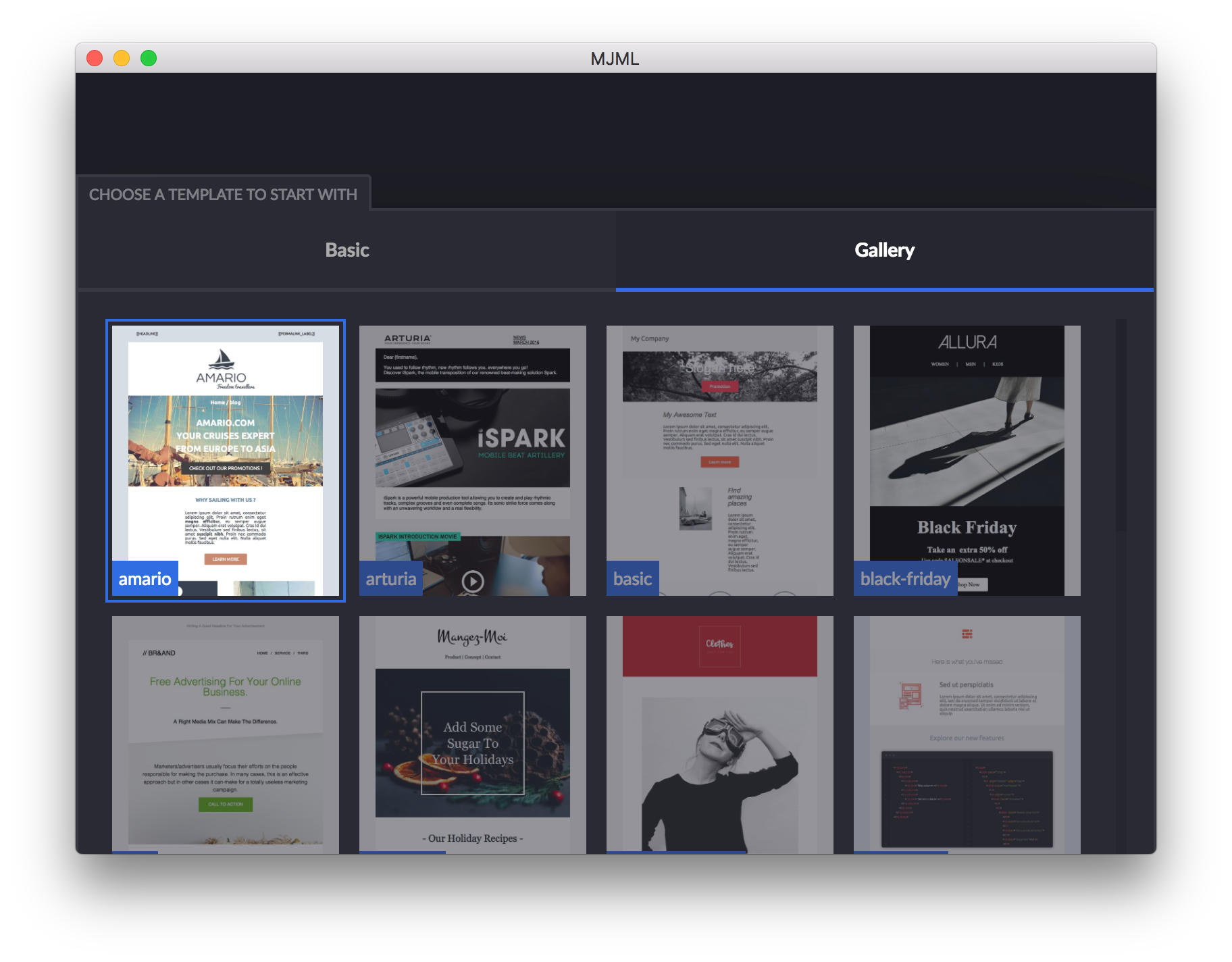 Mjml Email Templates