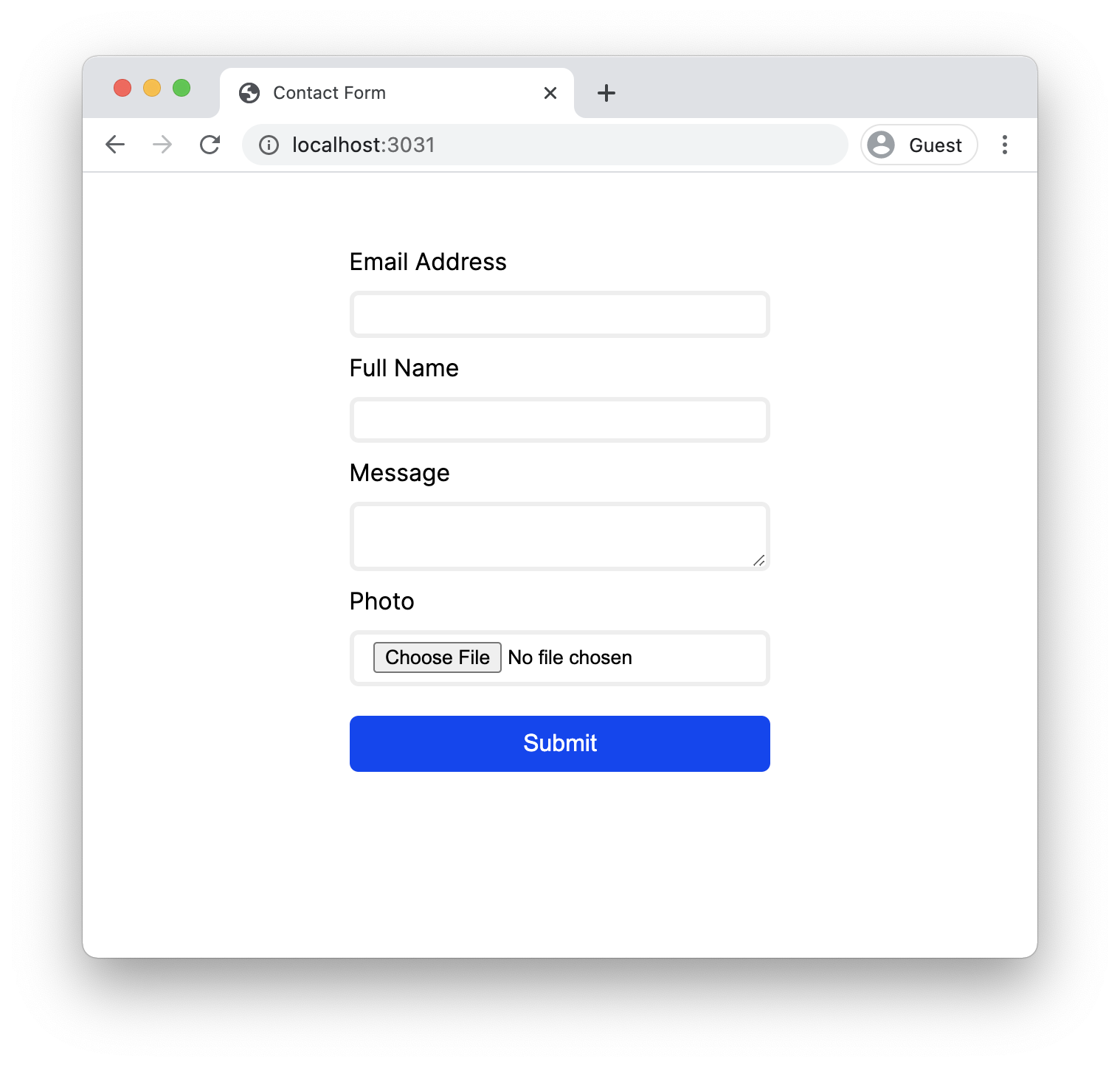 How To Create An HTML Contact Form With File Upload Actionable Guide