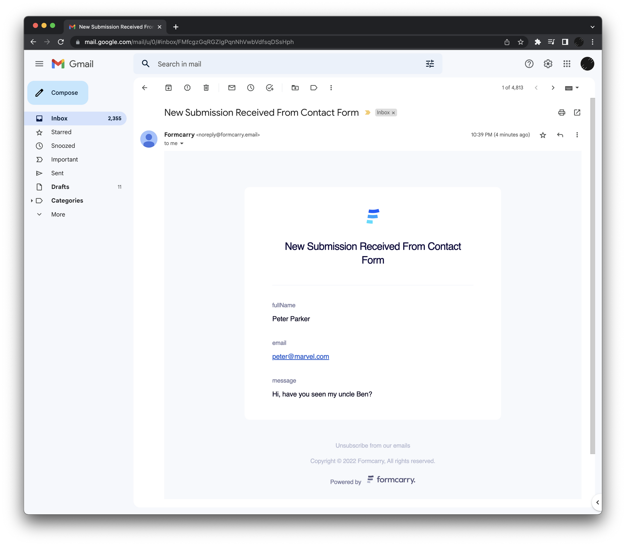 How To Create A Simple HTML Contact Form That Sends Email