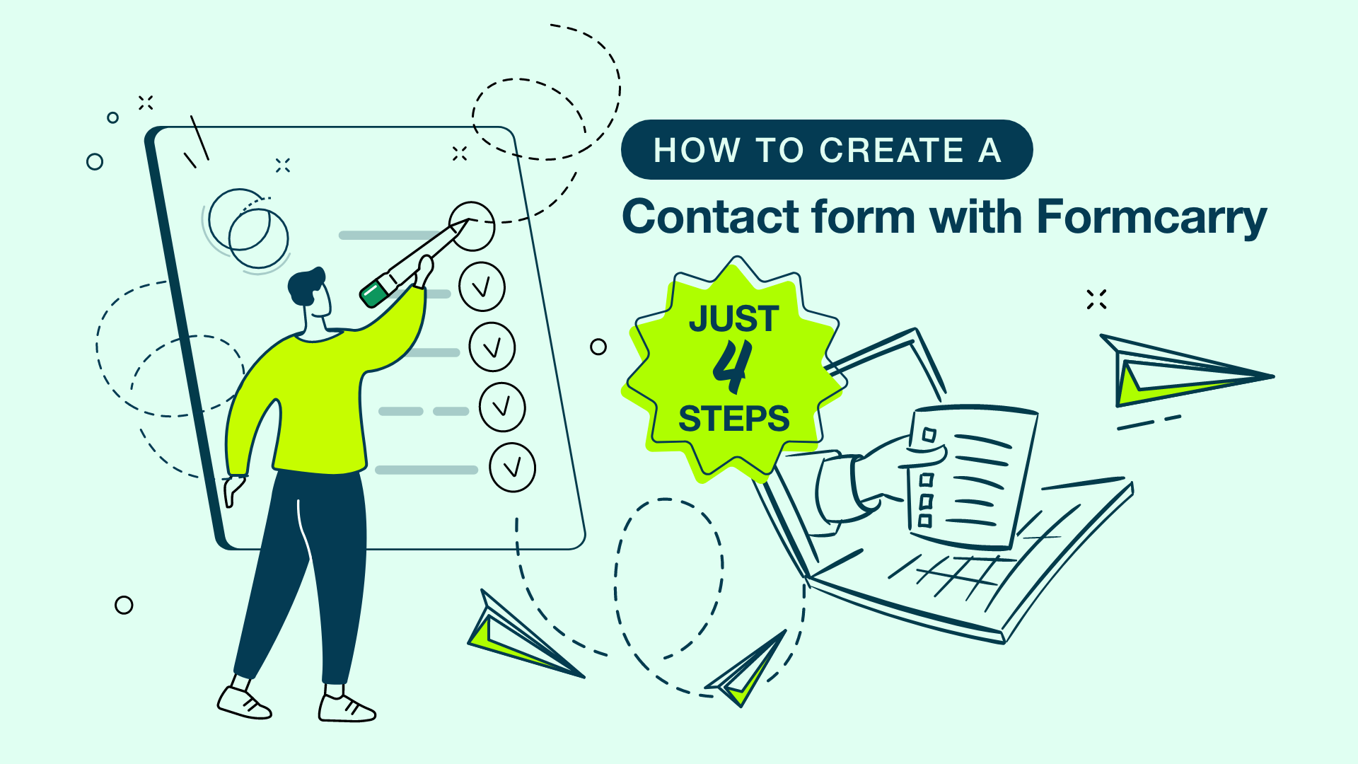 How to create a working contact form with HTML