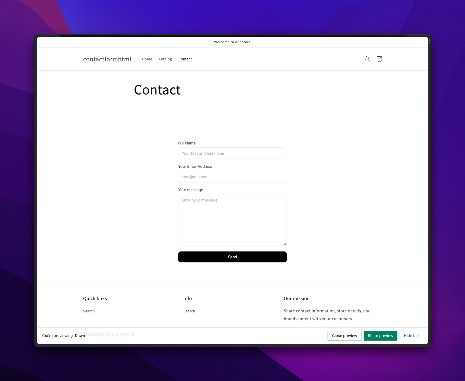 How to add a contact form to your Shopify website: Step-by-step guide How to add a contact form to your Shopify website: Step-by-step guide
